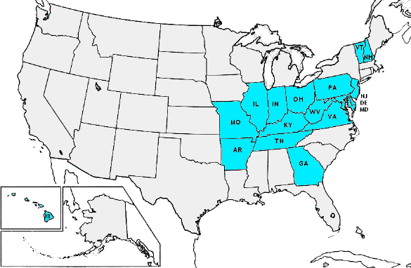 4 Federally Recognized Tribes In Nebraska Map - Map